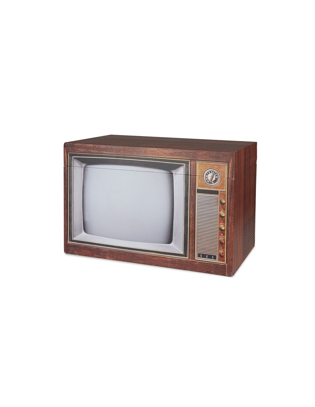 Balvi Baule TV Vintage MDF H 34 cm